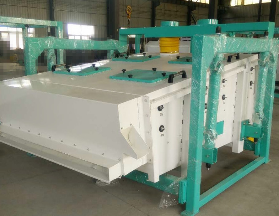 Grain seeds separator rotary sifter machine